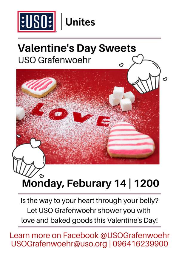 Valentine's Day Sweets • USO Bavaria