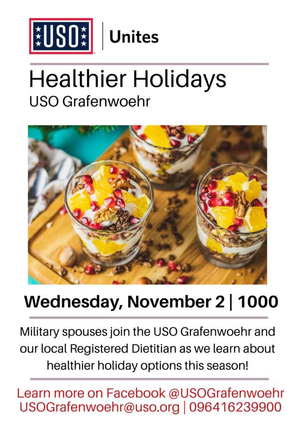 2022 Healthy Holidays • USO Bavaria