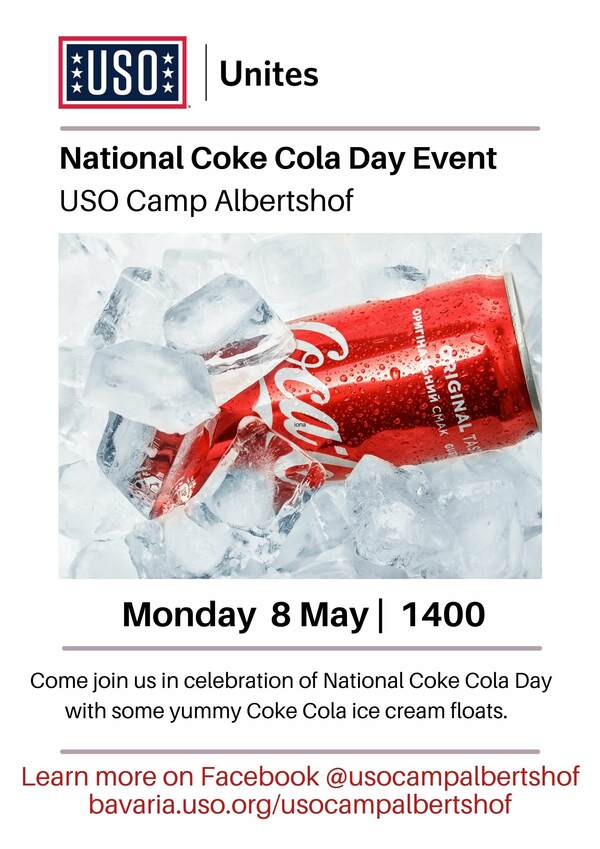National Coke Cola Float Day • USO Bavaria