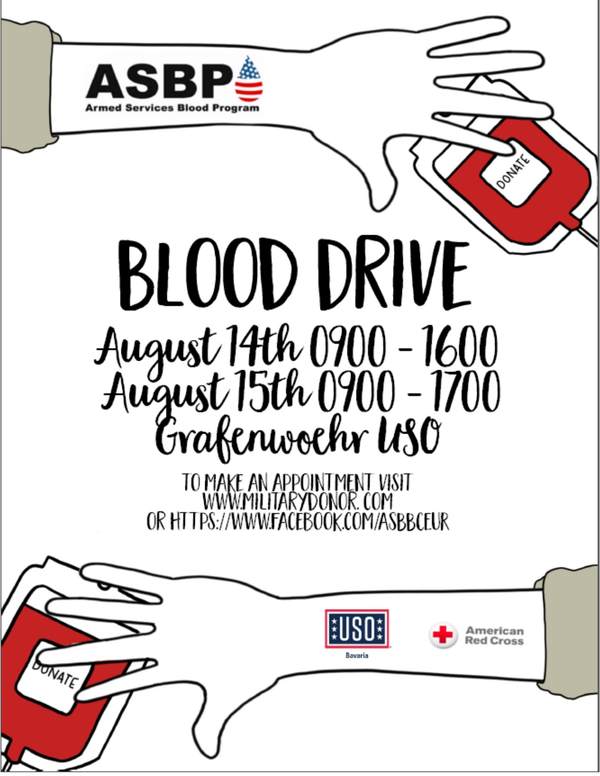 ASBP Blood Drive • USO Bavaria